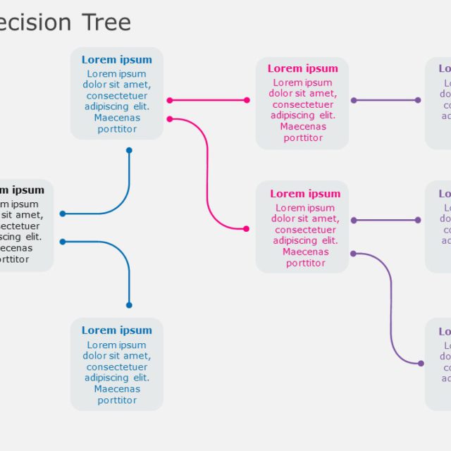Decision Tree 08 PowerPoint Template