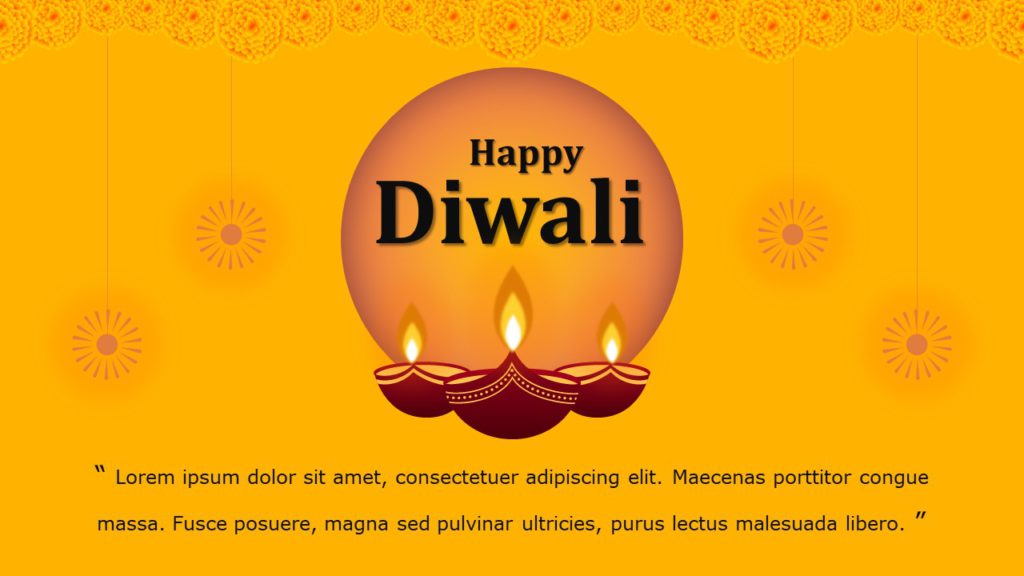 Diwali Presentation Template For PowerPoint and Google Slides