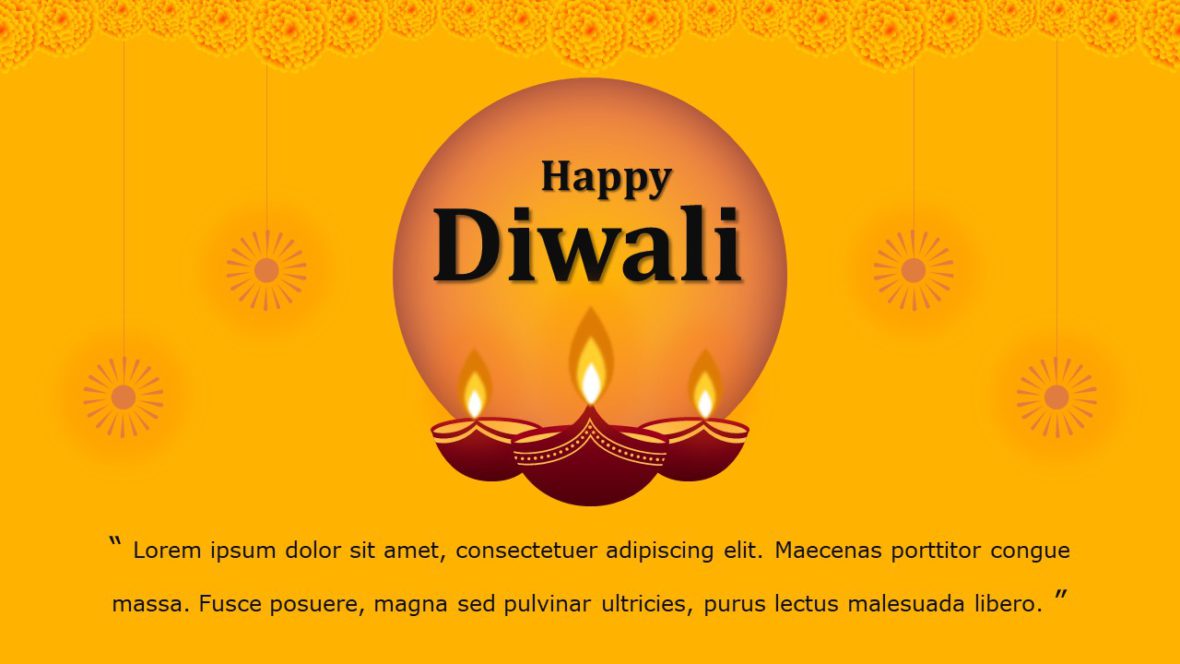 Diwali Presentation Template For PowerPoint and Google Slides