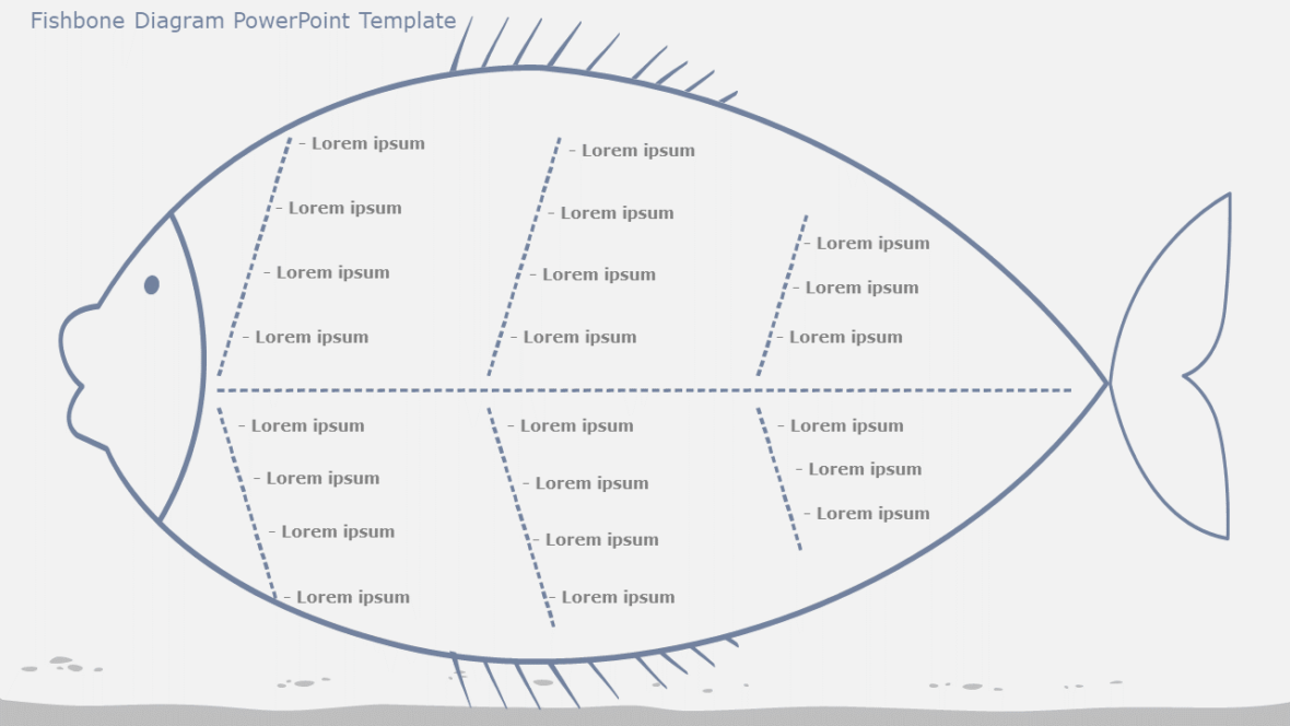 Fishbone Diagram PowerPoint Templates for Problem Solving