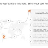 Flight Roadmap PowerPoint Template