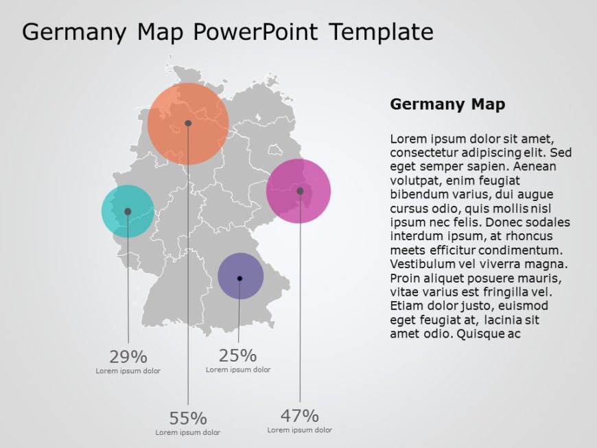 1122+ Free Editable Germany Maps Templates for PowerPoint | SlideUpLift