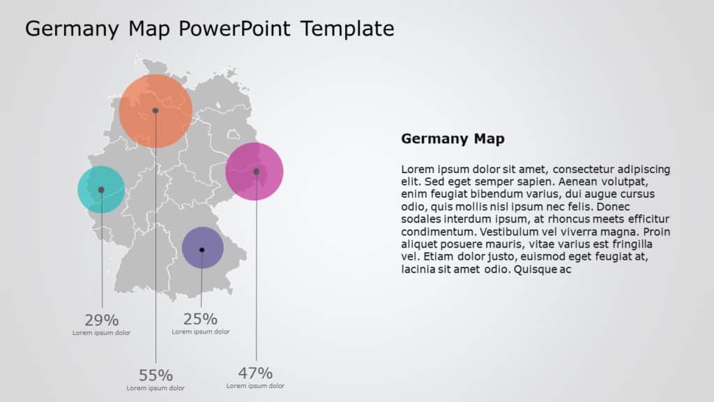 1122+ Free Editable Germany Maps Templates for PowerPoint | SlideUpLift