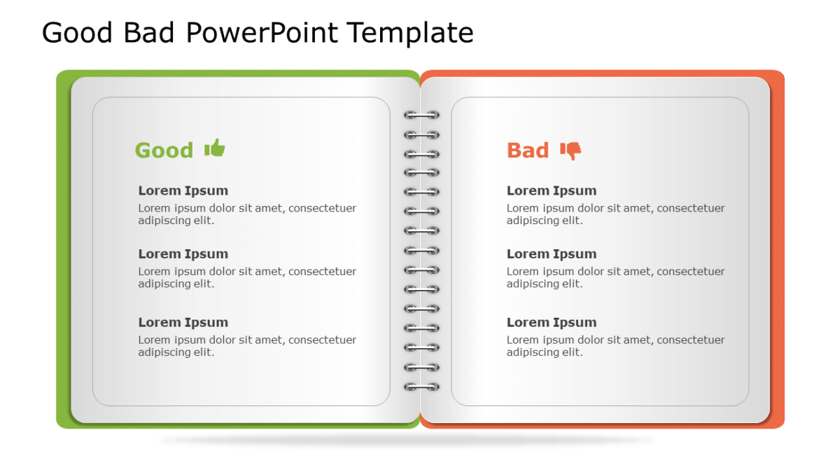 95+ Free Editable Good Bad Diagrams for PowerPoint Templates & Slides ...
