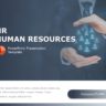 Human Resource Cover Page 05 PowerPoint Template
