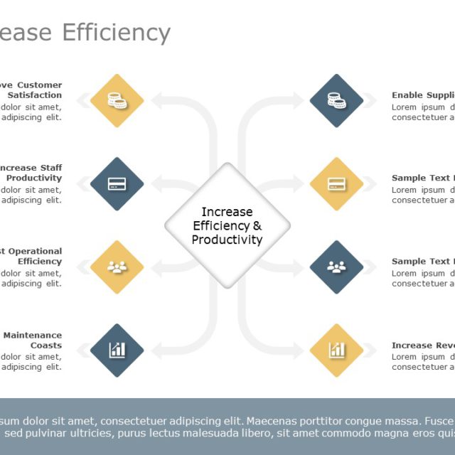 Increase Efficiency 03 PowerPoint Template