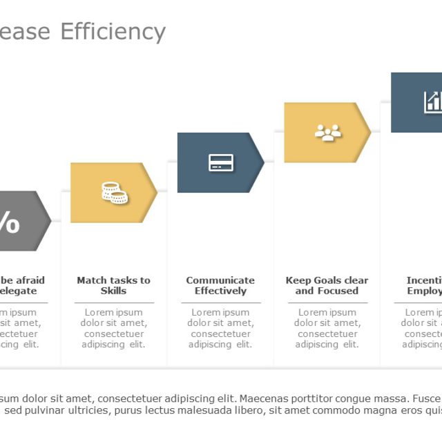 Increase Efficiency 02 PowerPoint Template