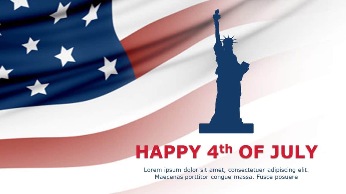 Editable US Independence Day Templates For PowerPoint | SlideUpLift