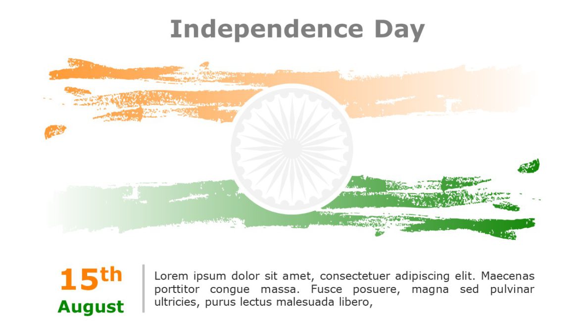 Editable India Independence Day Templates For PowerPoint | SlideUpLift