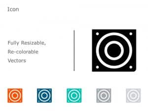 Speakers Icon Vector 11 | Speakers Icons Templates | SlideUpLift