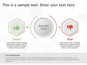 Good Bad PowerPoint Template 71 | Good Bad Templates | SlideUpLift