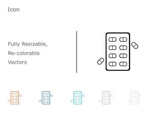 Pills Pillbox Icon 9 PowerPoint Template | SlideUpLift
