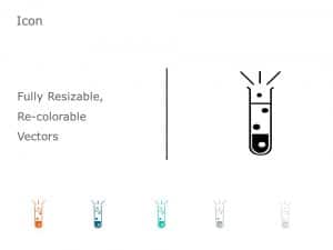 Test Tube Icons PowerPoint Template | SlideUpLift