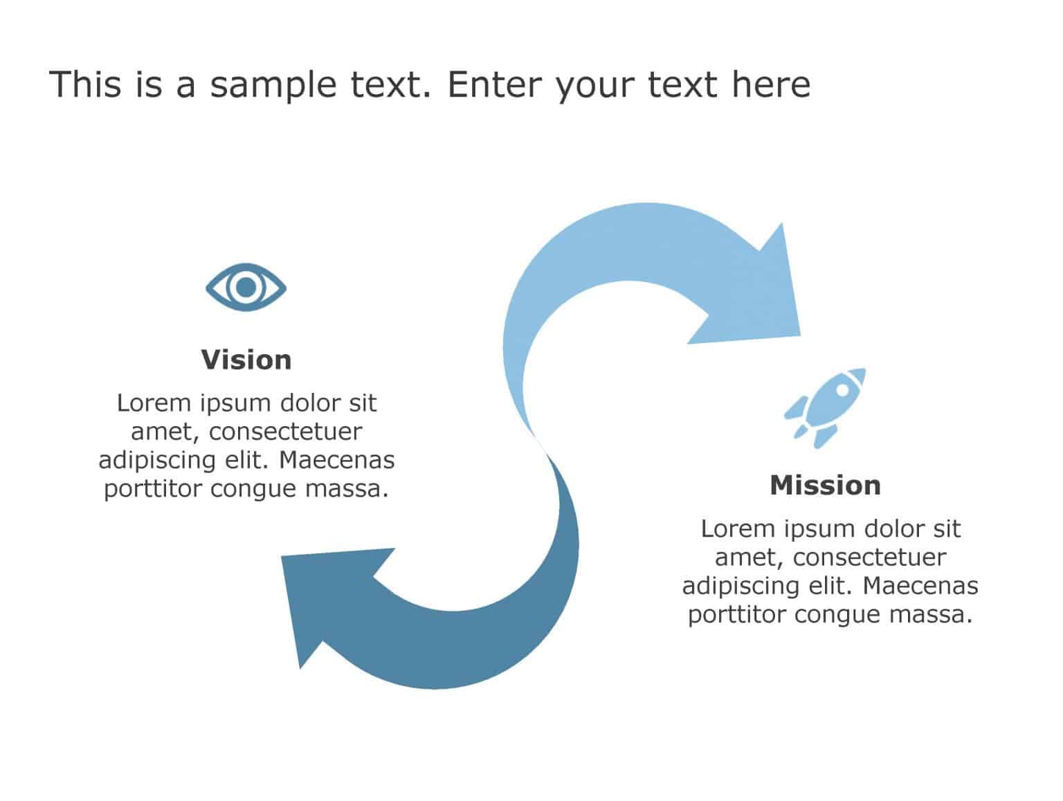 Vision Mission PowerPoint Template 141 | Vision Mission Templates ...