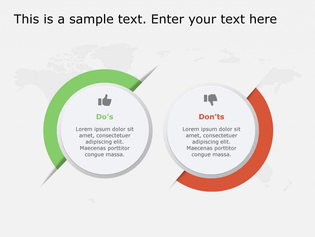 Dos Don'ts 113 PowerPoint Template