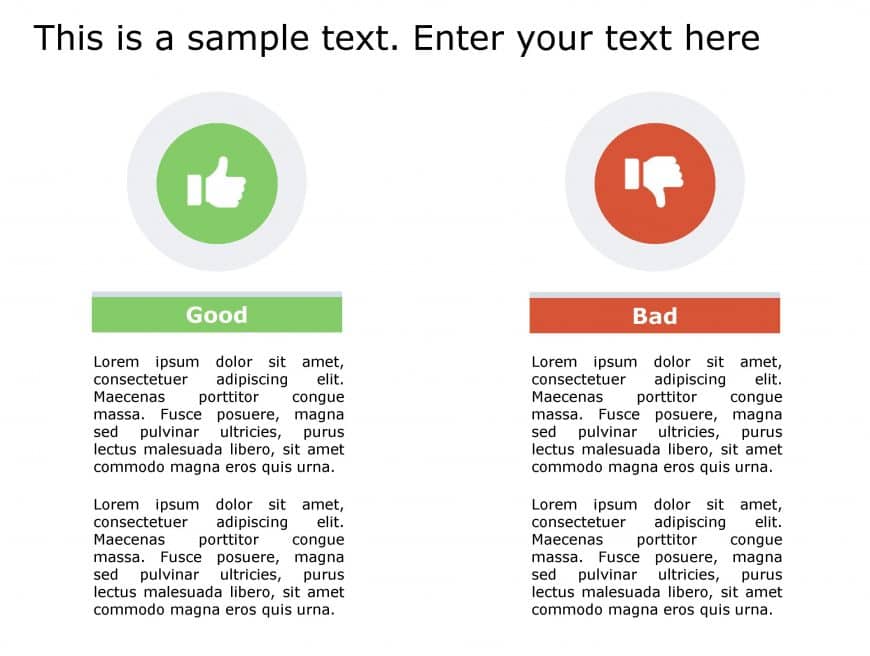 Top Good Bad PowerPoint Templates | Good Bad PPT Slides and Designs ...