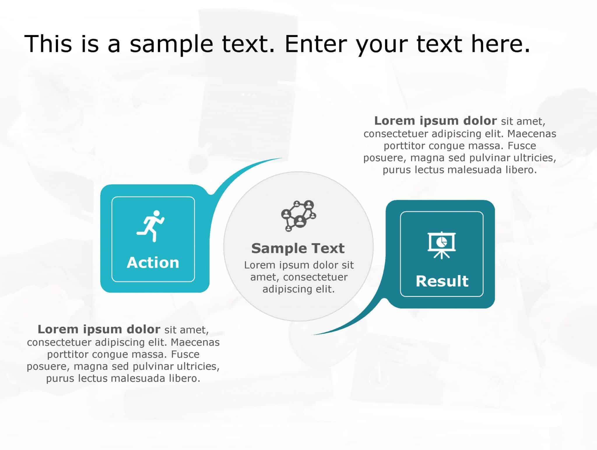 Actions Result 150 PowerPoint Template | SlideUpLift