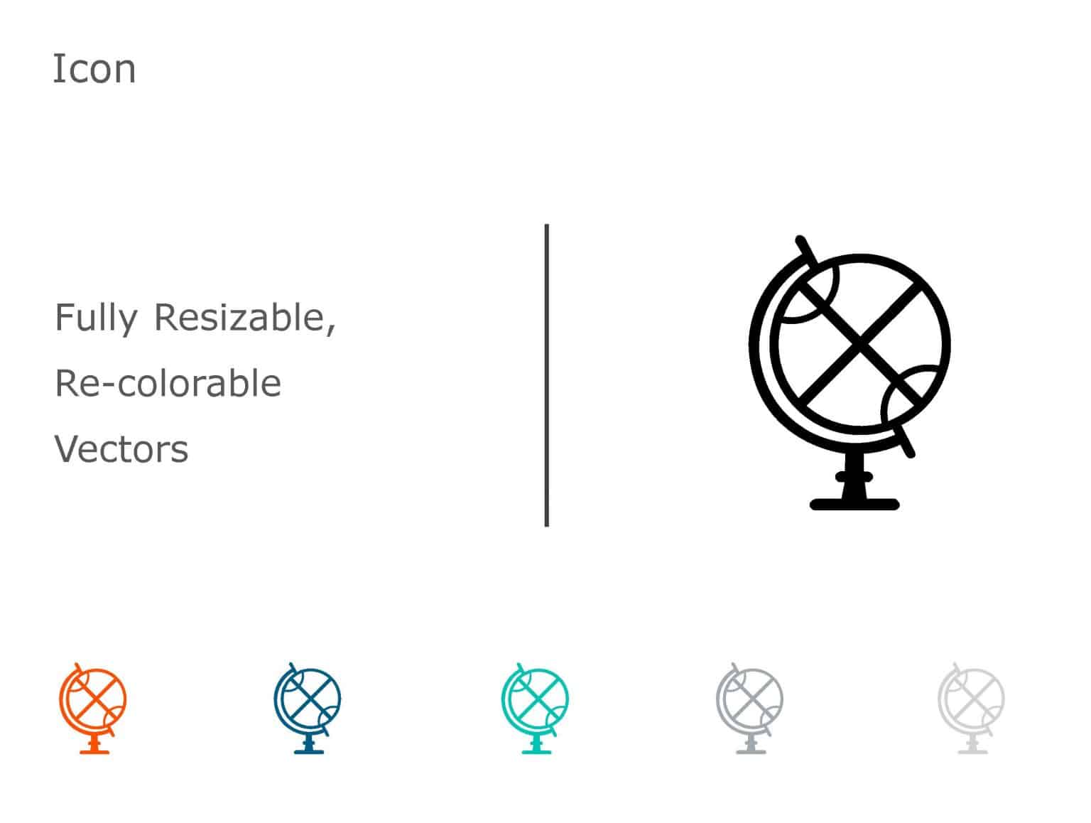 1114+ Free Editable Global Icons for PowerPoint | SlideUpLift