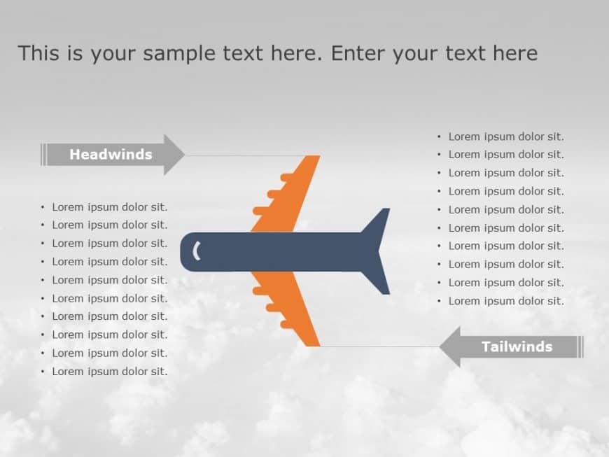 Flight Roadmap | Airplane Templates | SlideUpLift