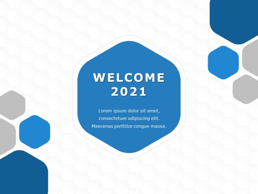 Welcome Slide 18 | Welcome Slides Templates | SlideUpLift