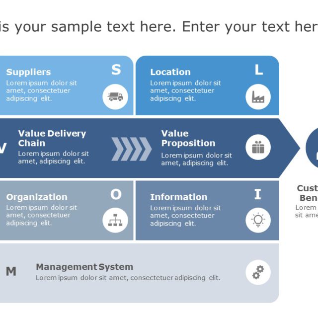V Model 02 PowerPoint Template