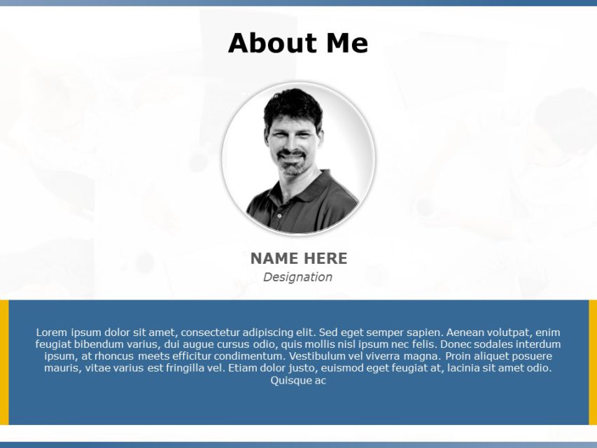 Top About Me Templates & About Me Slides for PowerPoint | SlideUpLift - 1