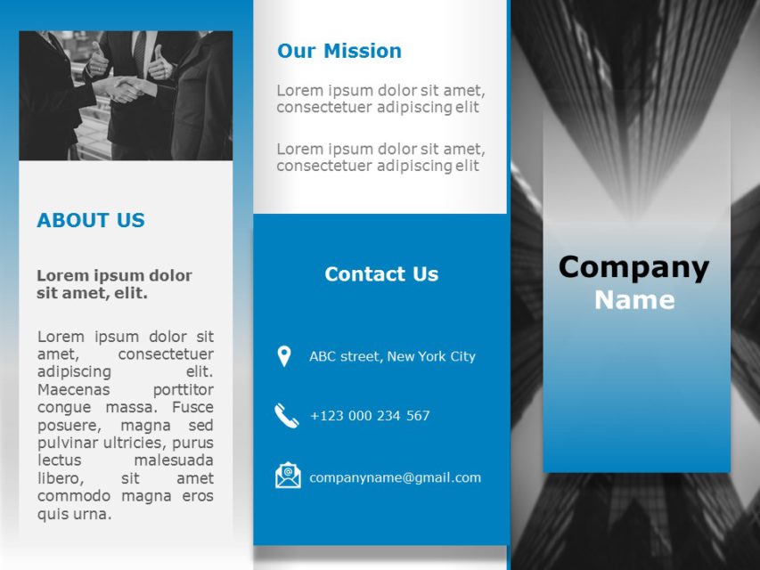 Editable Brochure Templates For PowerPoint | SlideUpLift