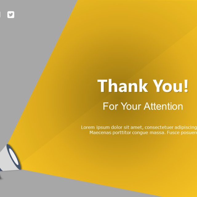 Thank You Note PowerPoint Template | SlideUpLift