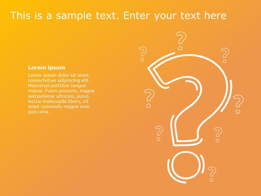Any Questions 01 | Questions Template Templates | SlideUpLift