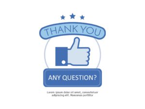 Thank You Slide with Questions PowerPoint Template | SlideUpLift