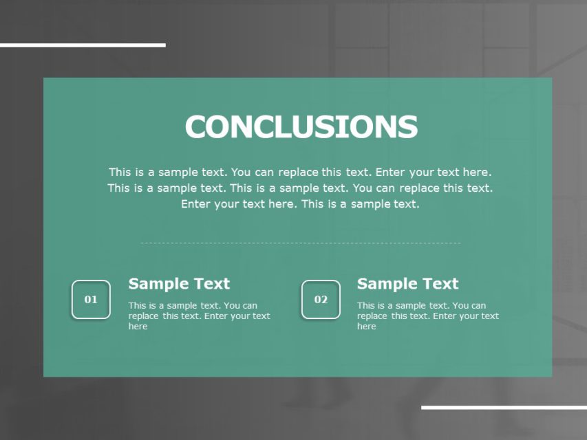 Conclusion Slide 02 PowerPoint Template | SlideUpLift