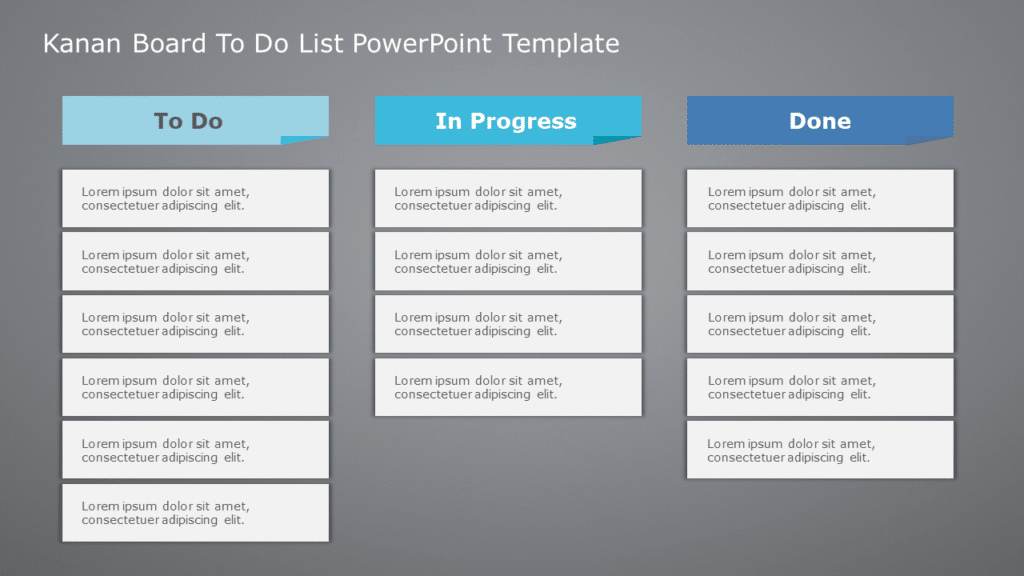 Editable Kanban Board Templates For PowerPoint | SlideUpLift