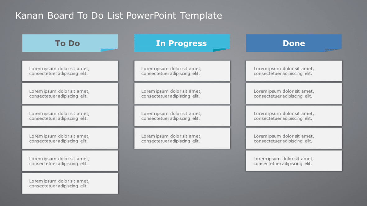 Editable Kanban Board Templates For PowerPoint | SlideUpLift