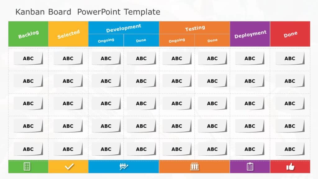 Editable Kanban Board Templates For PowerPoint | SlideUpLift