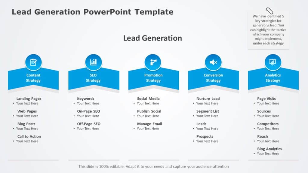 Editable Lead Generation Templates For PowerPoint | SlideUpLift