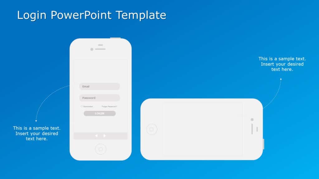 Editable Login Templates For PowerPoint | SlideUpLift