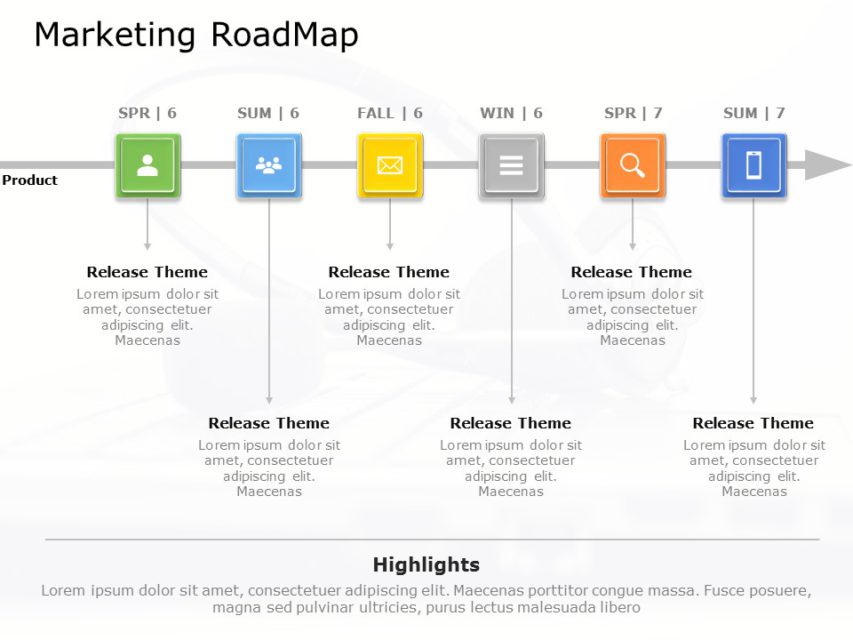 33+ Free Digital Roadmap PowerPoint Templates & Slides | SlideUpLift