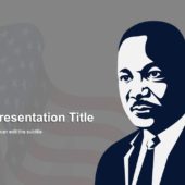 Quote - Martin Luther King PowerPoint Template | SlideUpLift