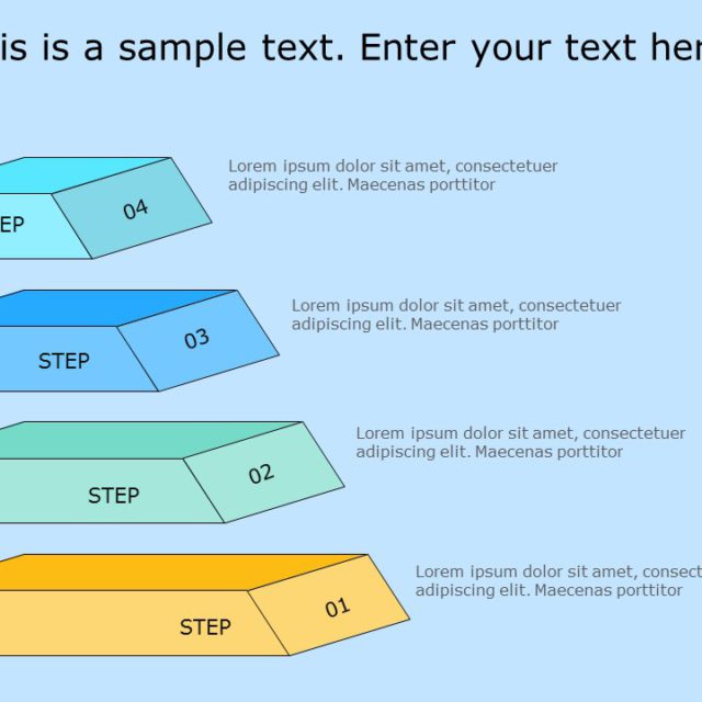 Next Steps 3D PowerPoint Template