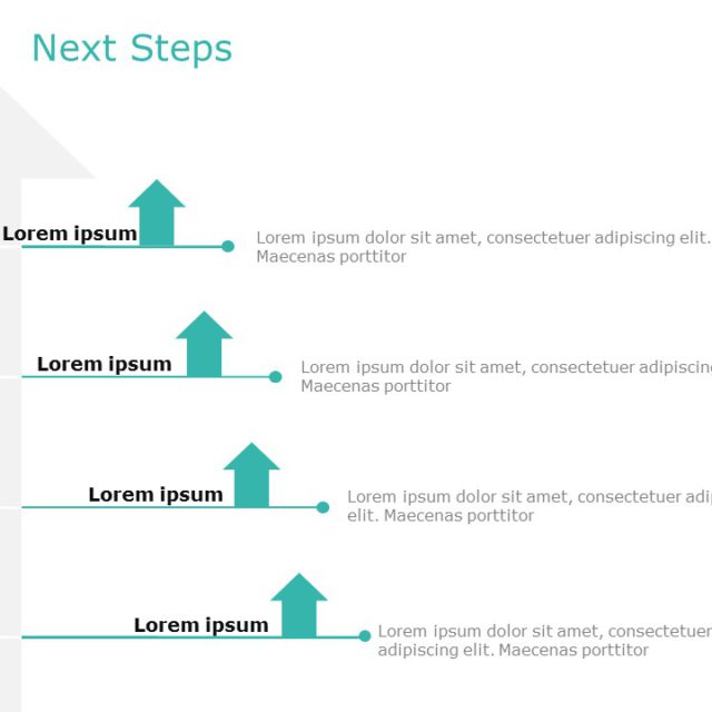 Next Steps PowerPoint Template | SlideUpLift
