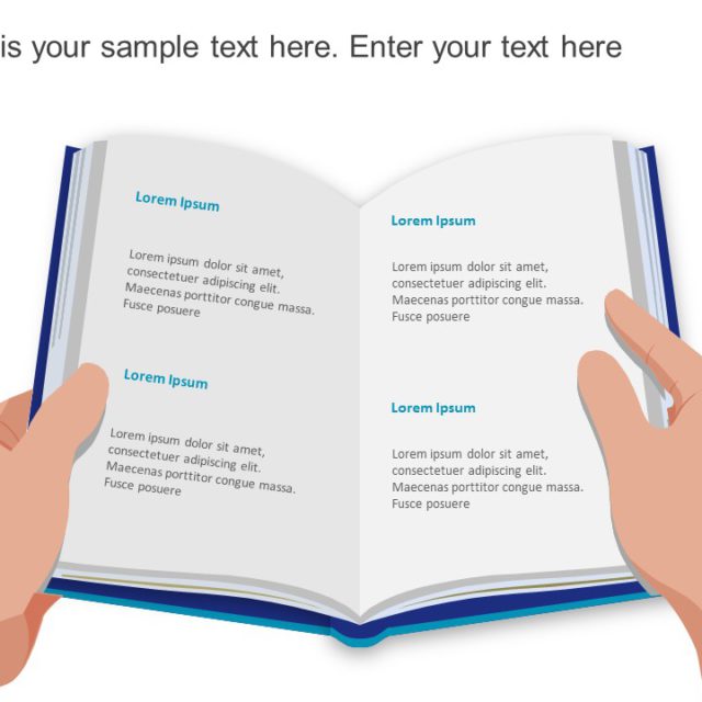 Open Book 02 PowerPoint Template