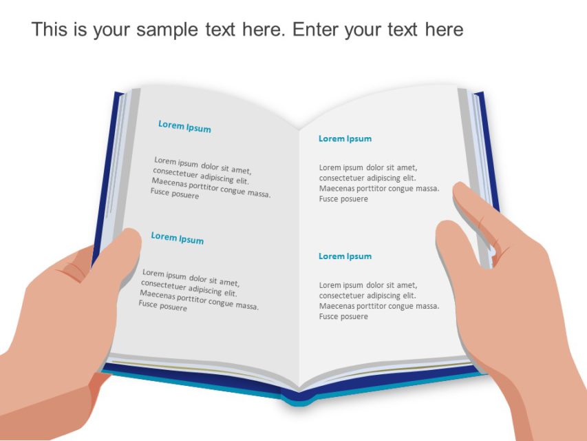 Open Book 01 PowerPoint Template | SlideUpLift