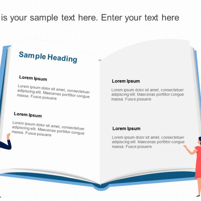 Open Book 01 PowerPoint Template