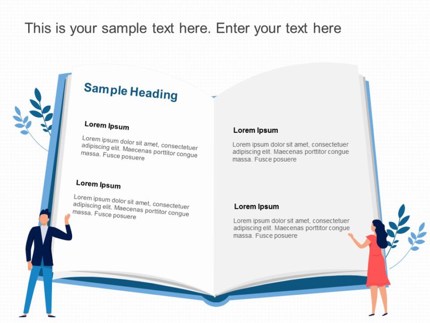 Open Book 02 PowerPoint Template | SlideUpLift