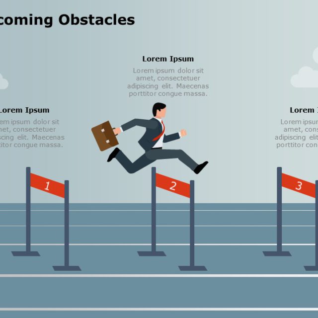 Overcoming Challenges PowerPoint Template