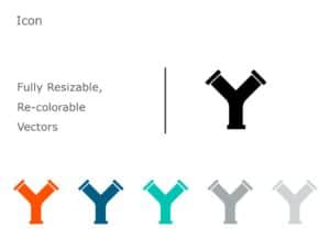 Pipeline Icon 05 PowerPoint Template | SlideUpLift