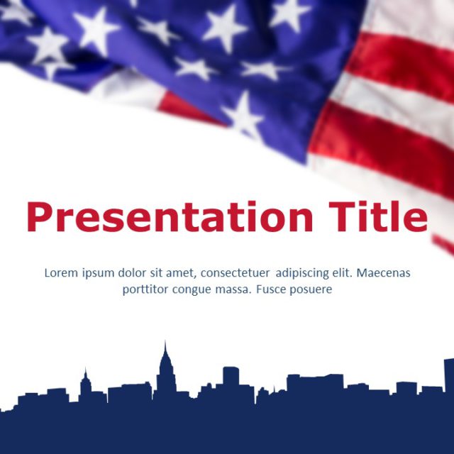 Presidents Day 02 PowerPoint Template