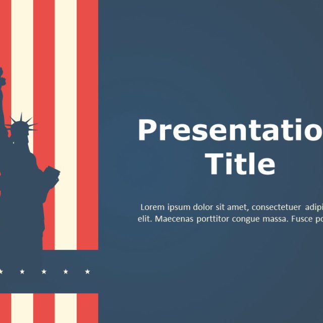 Presidents Day 01 PowerPoint Template