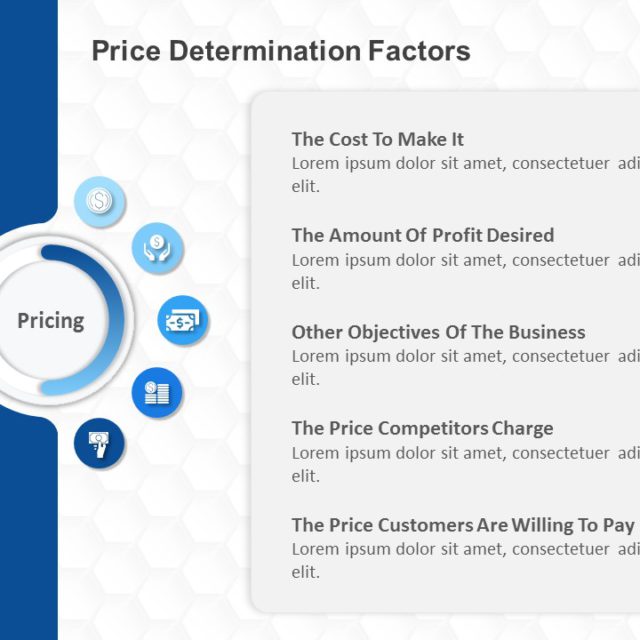 Product Pricing Strategy PowerPoint Template | SlideUpLift