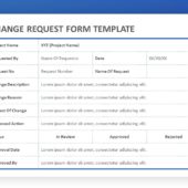 Project Change Log 04 PowerPoint Template